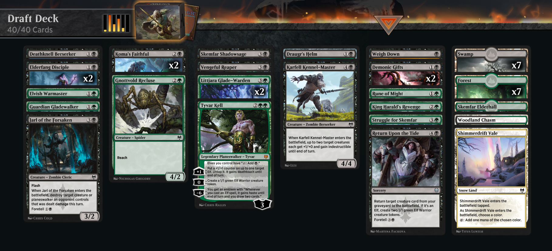 Drafting Cube Limited, a.k.a Kaldheim – Benalish Dad
