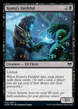 Drafting Cube Limited, a.k.a Kaldheim – Benalish Dad